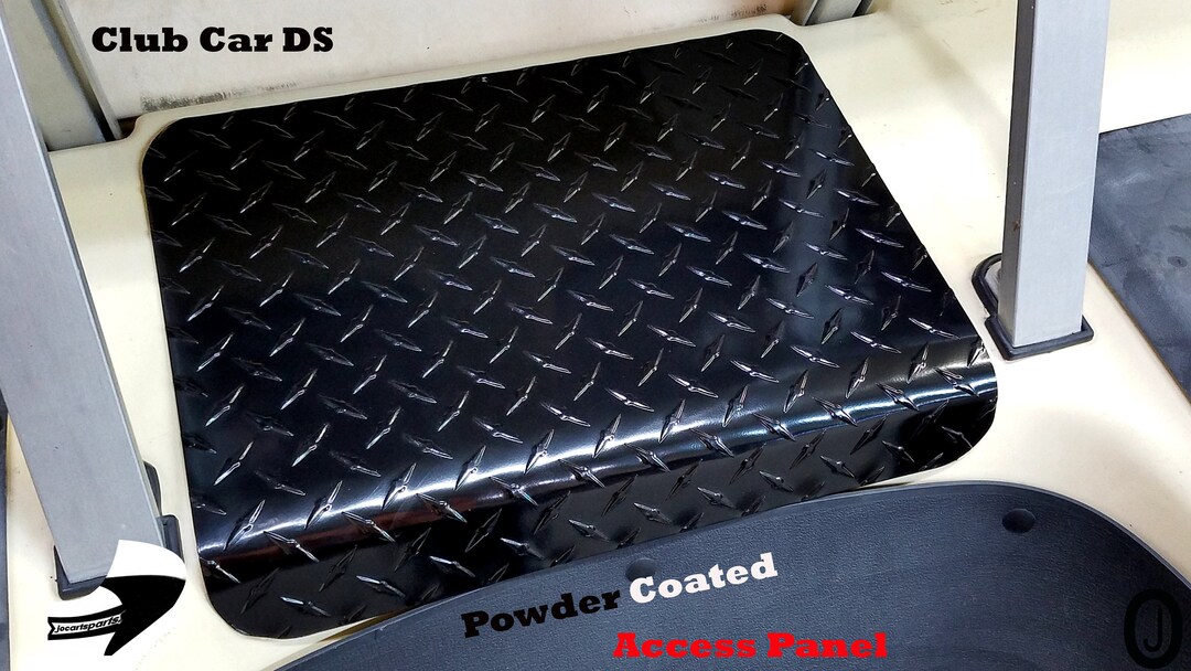 Fits Club Car DS Golf Cart Powder Coated Aluminum Diamond Plate Access ...