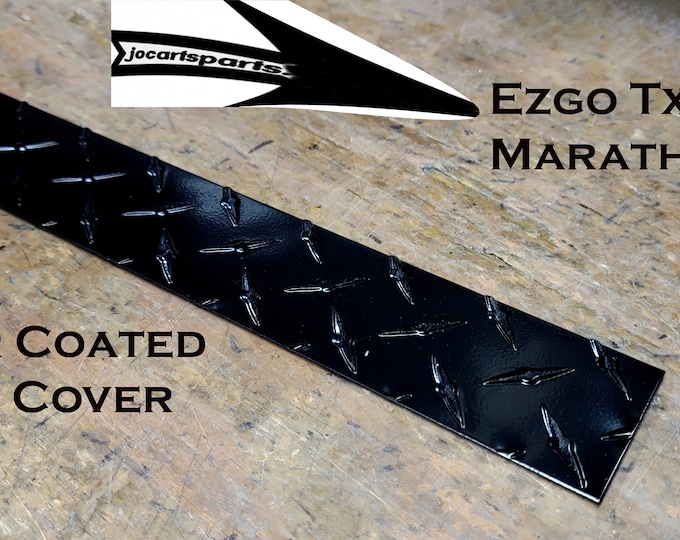 Ezgo Txt & Marathon Golf Cart Powder Coated Aluminum Diamond Plate Dash ...