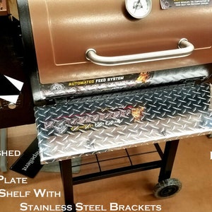 Folding Shelf for Pit Boss 700 Classic Pellet Grill Made With Aluminum ...