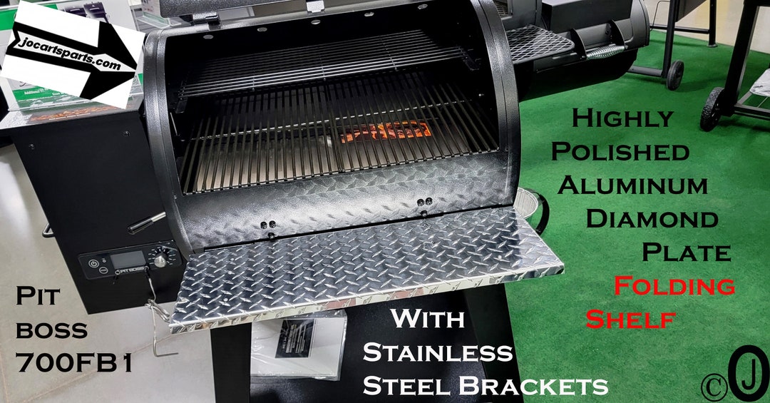 Folding Shelf for Pit Boss 700 FB1 Pellet Grill Made With Aluminum ...