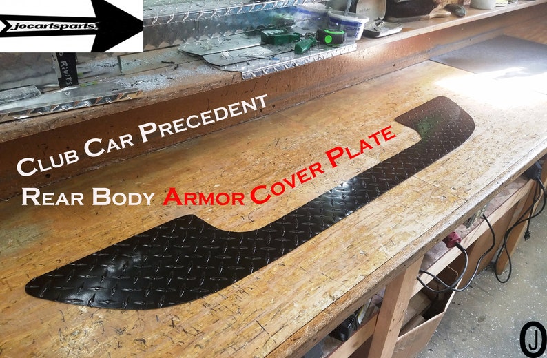 Fits Club Car PRECEDENT Golf Cart Aluminum Diamond Plate Rear BODY ...