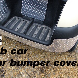 Fits Club Car PRECEDENT Golf Cart Aluminum Diamond Plate Rear BODY ...