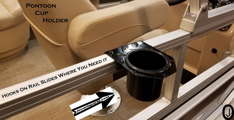 Pontoon Boat Powder Coated Diamond Plate Pontoon Cup Holder - Etsy