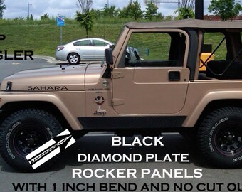 Jeep Tj Rocker Panel - Etsy