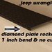 Fits Jeep Wrangler TJ Black Aluminum Diamond Plate Rocker - Etsy