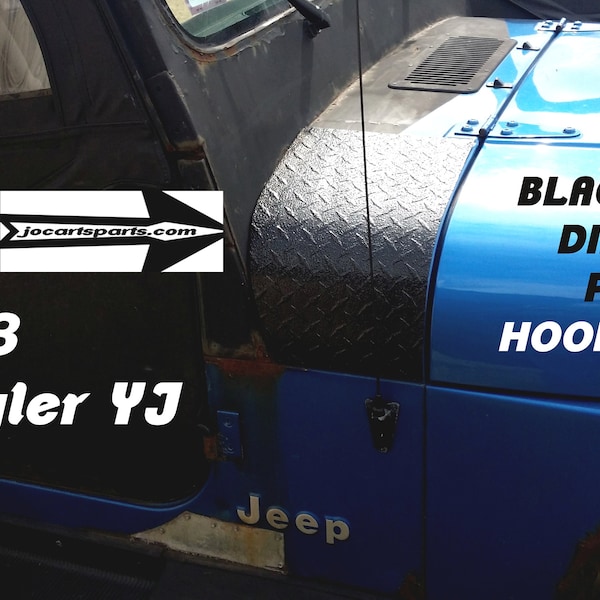 Jeep Wrangler Yj Decals Hood - Etsy