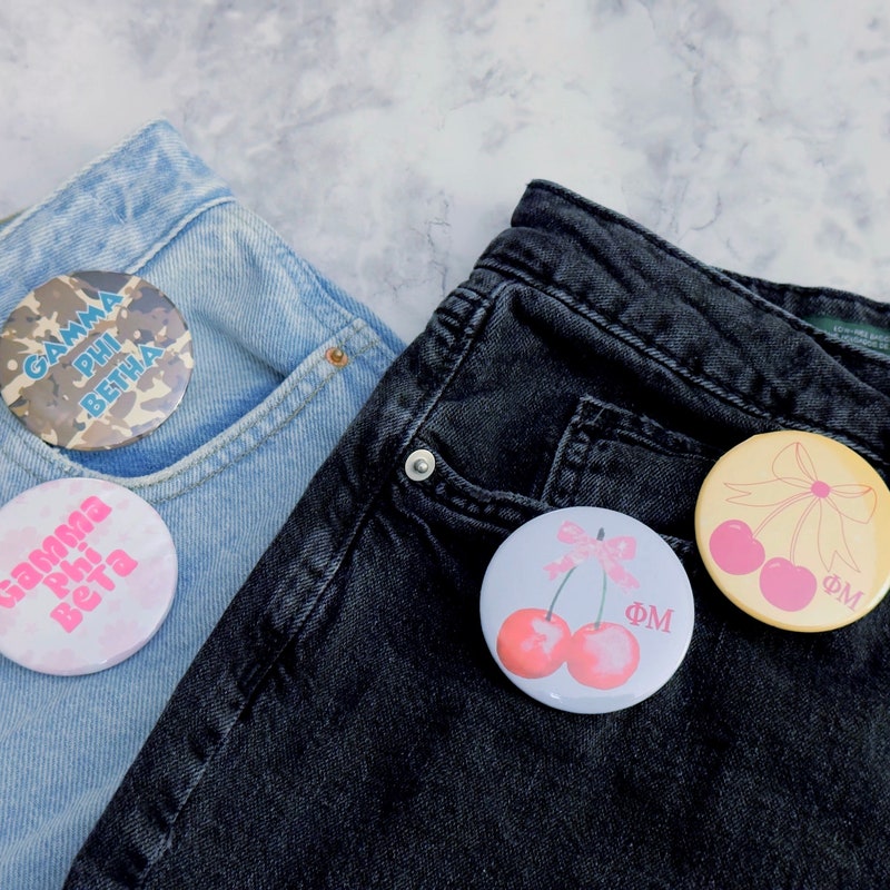 Sorority Buttons - Etsy