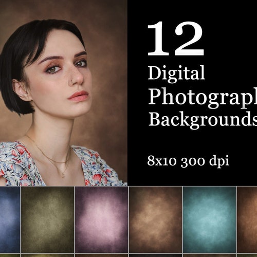 12 Photography Backgrounds Photo Backdrops Portrait - Etsy UK