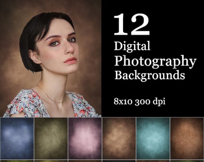 72 Portrait Digital Backgrounds, Portrait Textures, Fine Art Backdrops ...