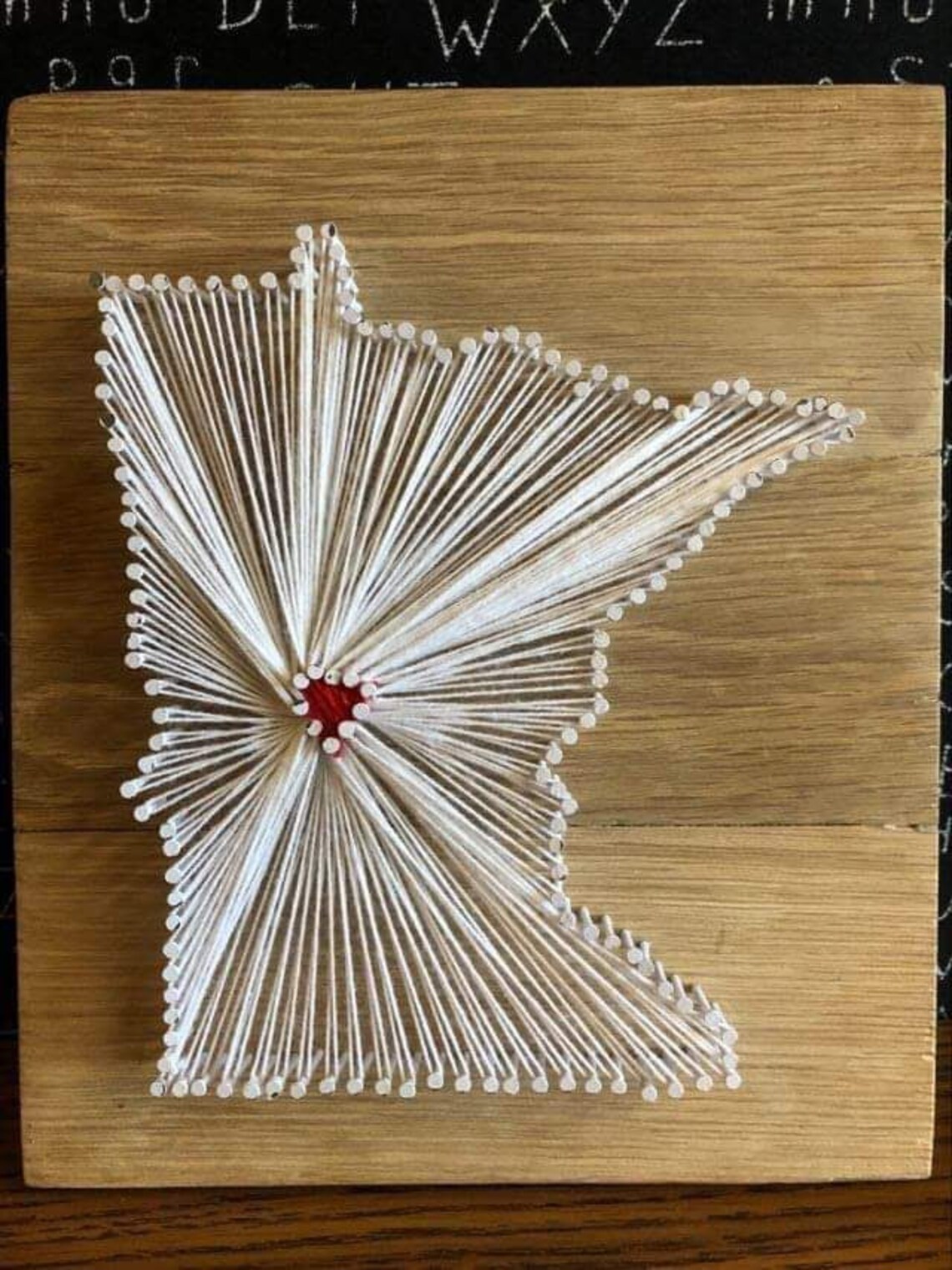 Digital Plans Minnesota String Art Template / String Art Pattern ...