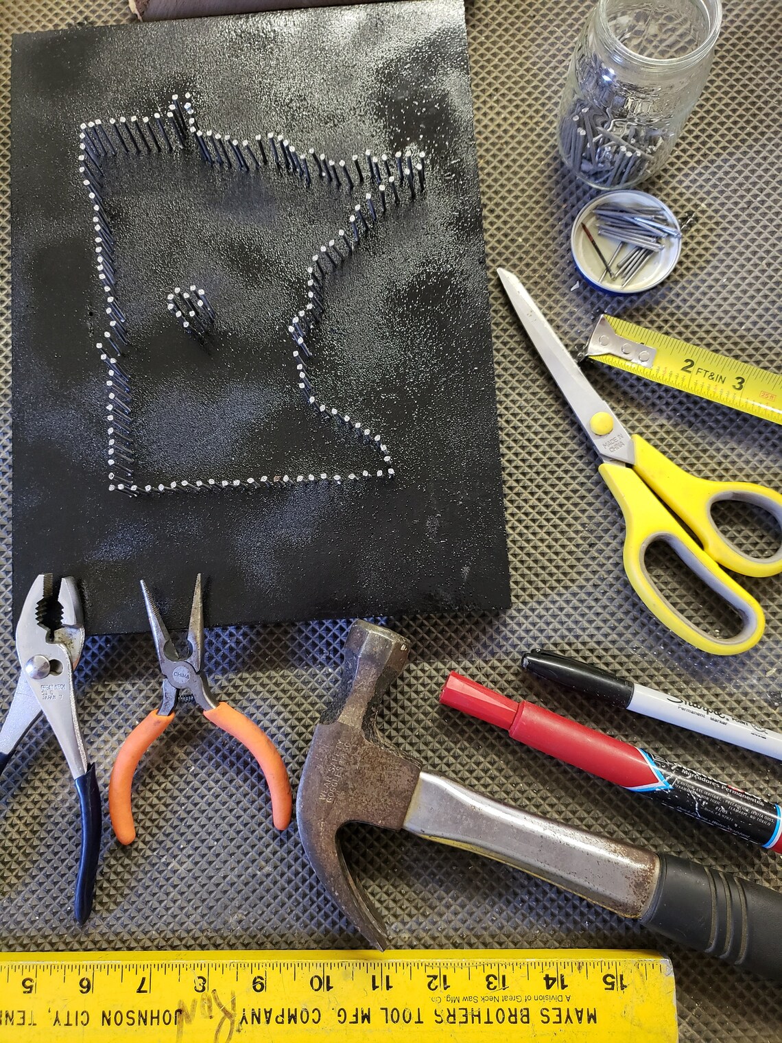 Digital Plans Minnesota String Art Template / String Art Pattern ...