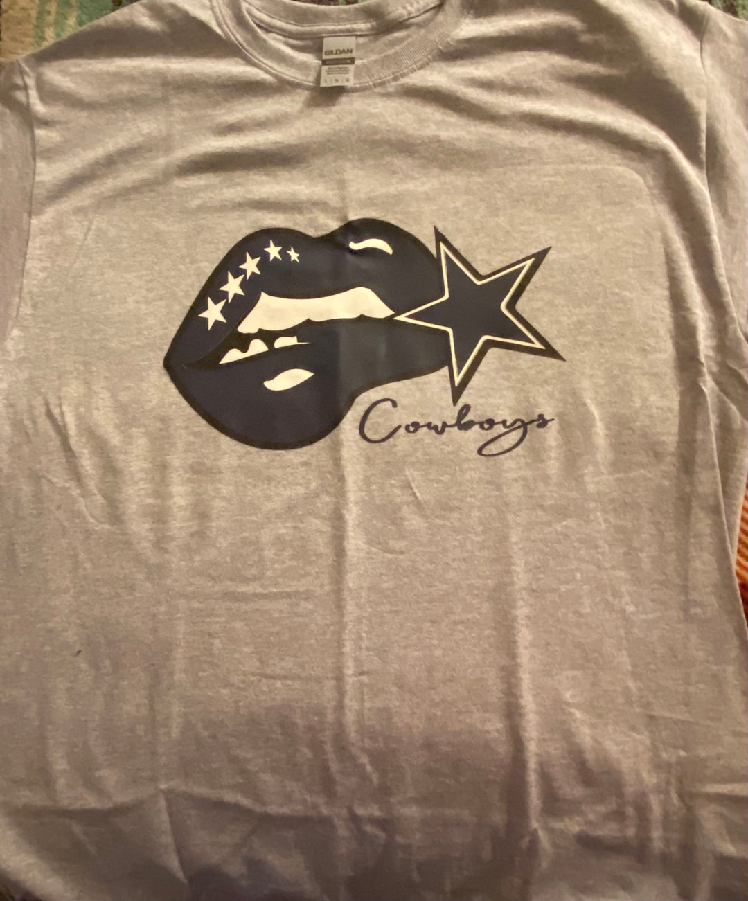Dallas Cowboys Lips - Etsy
