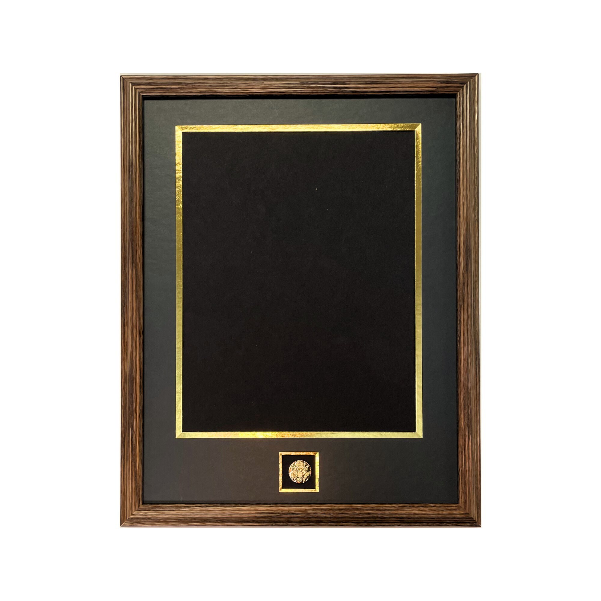 US Army Custom Military Photo Frame 14 X 18 Solid Red Oak Real Hardwood ...