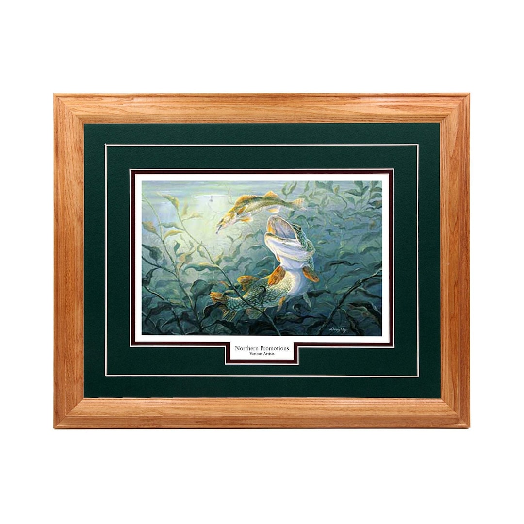 Terry Doughty "second Strike" Framed Wildlife Art Print – Oak Frame ...