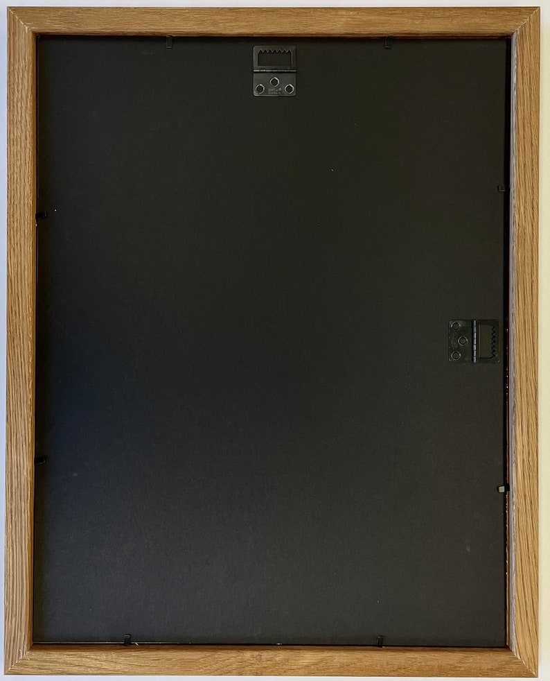 US Army Custom Military Photo Frame - 11" X 14" - Solid Red Oak - Real ...