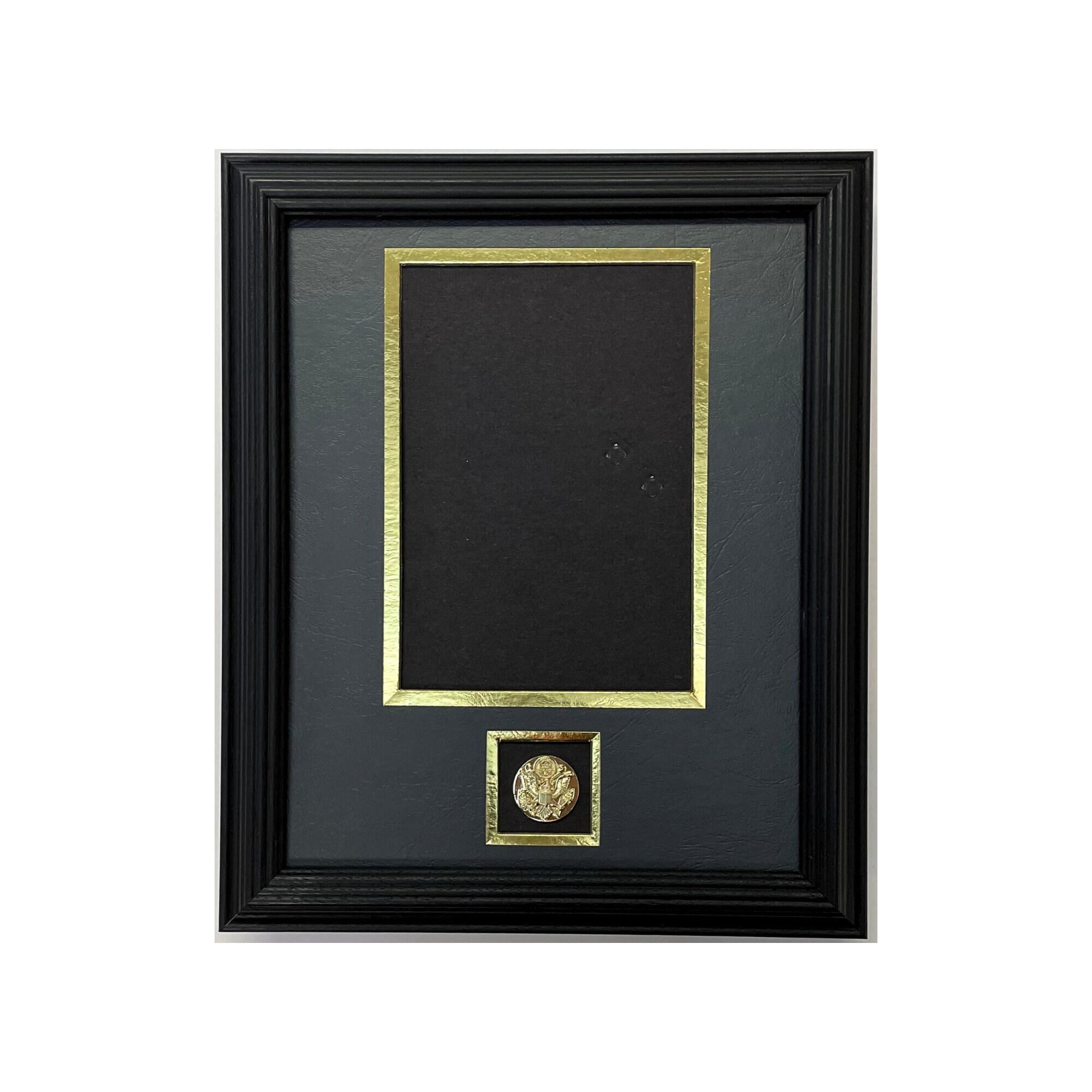 Army Custom US Military Photo Frame 8 X 10 Solid Red Oak Real Hardwood ...