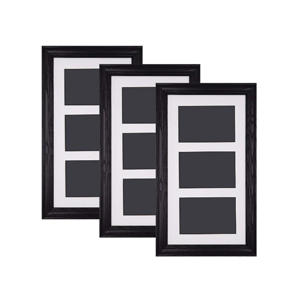 Set of 3 3 Photo Collage Picture Frame Holds 3: 3.5x | Etsy