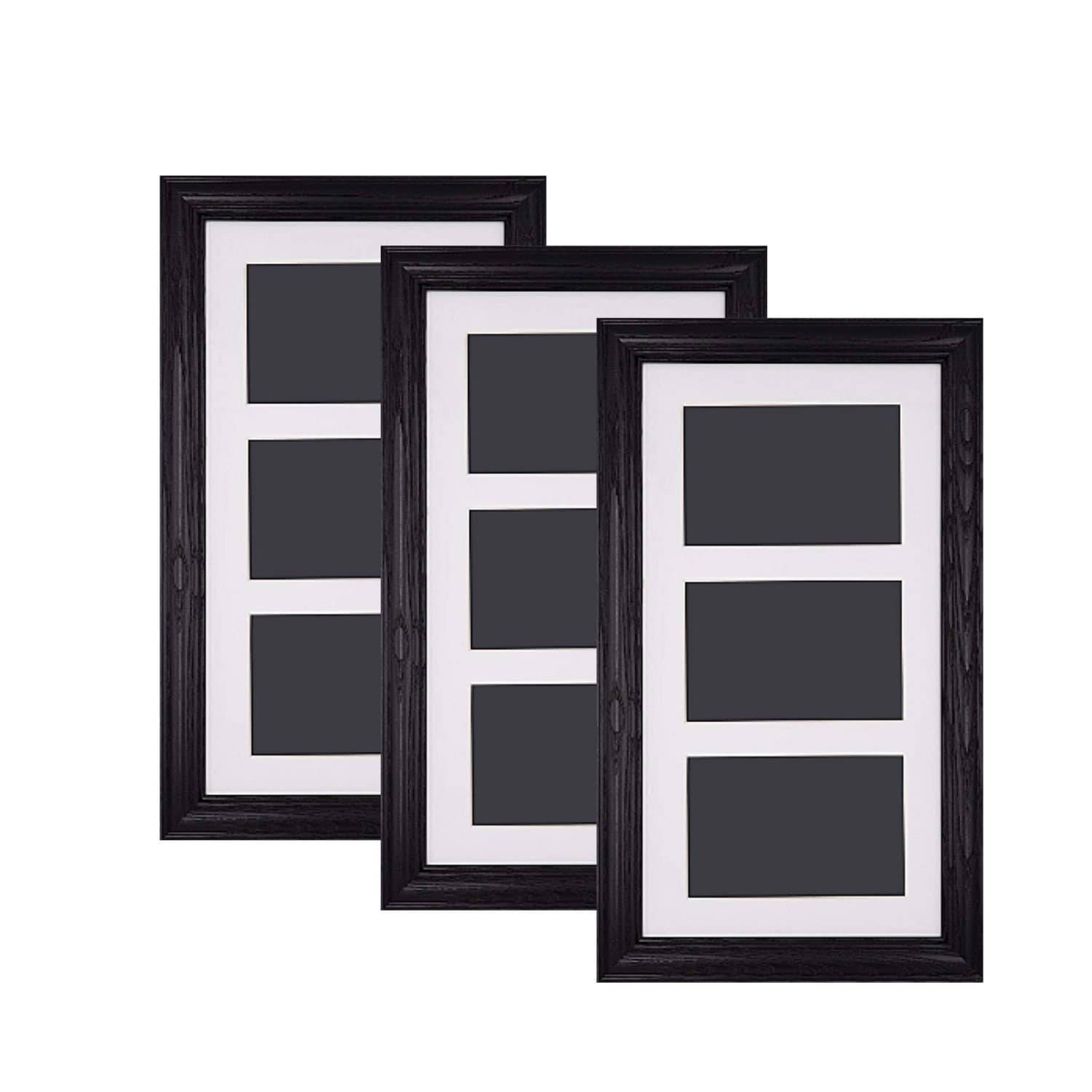 Set of 3 3 Photo Collage Picture Frame Holds 3: 3.5x - Etsy