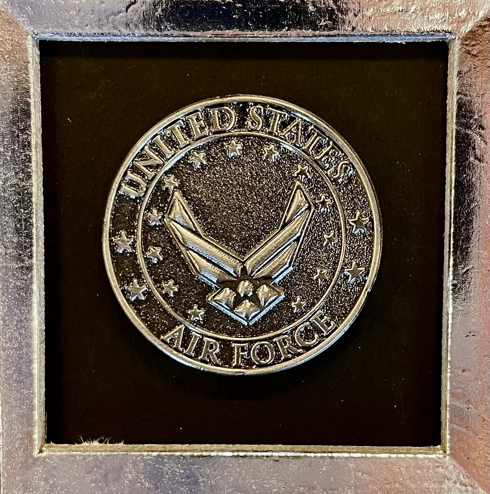 US Military Air Force Insignia - Custom Photo Frame - Available in ...