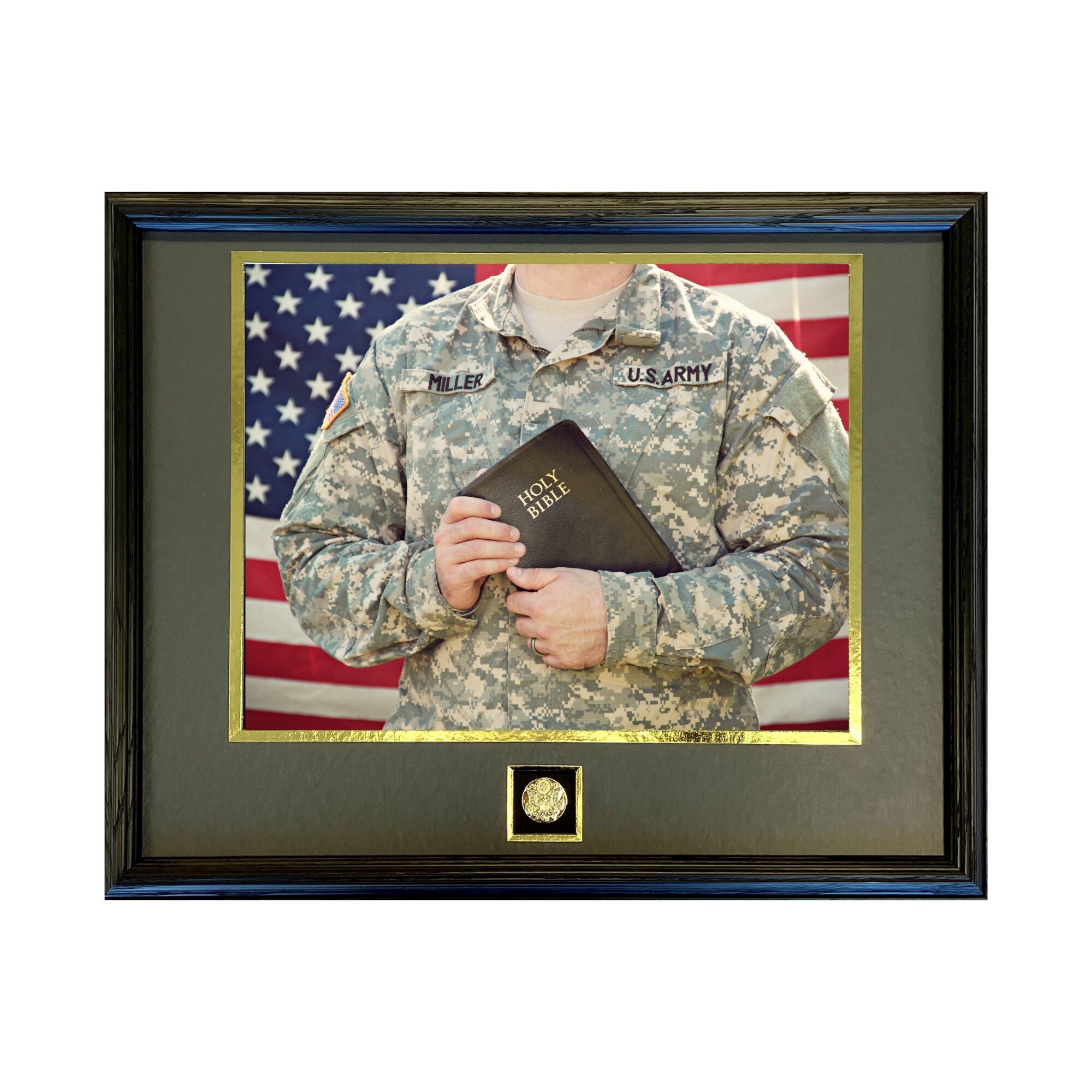 US Army Custom Military Photo Frame 14 X 18 - Etsy