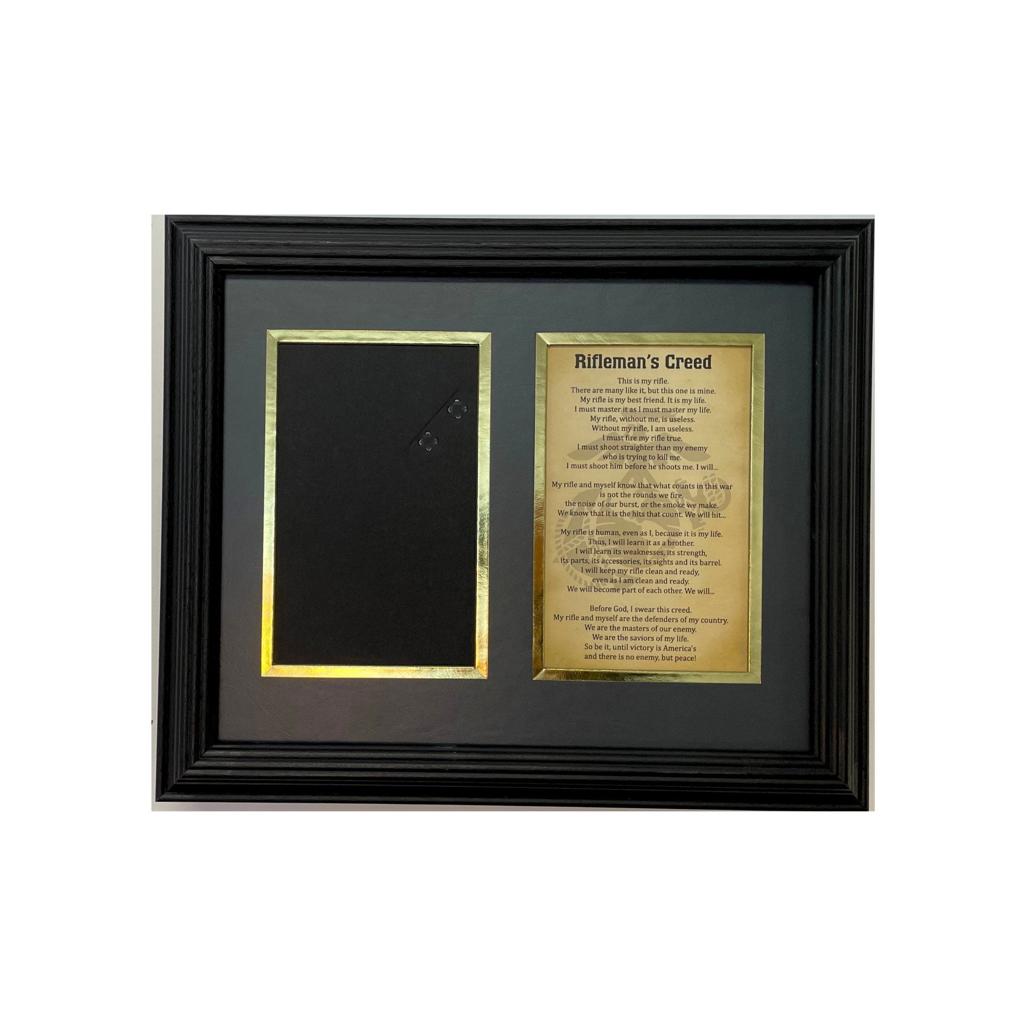 Rifleman's Creed US Military Photo Frame 8 X - Etsy
