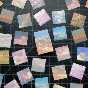 Cloud, Sea, Sky Stickers | Scrapbooking and Journaling Supplies - Etsy