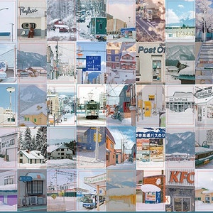 50 Sheets Color Themed Sticker Booklet | Scenery Stickers ...