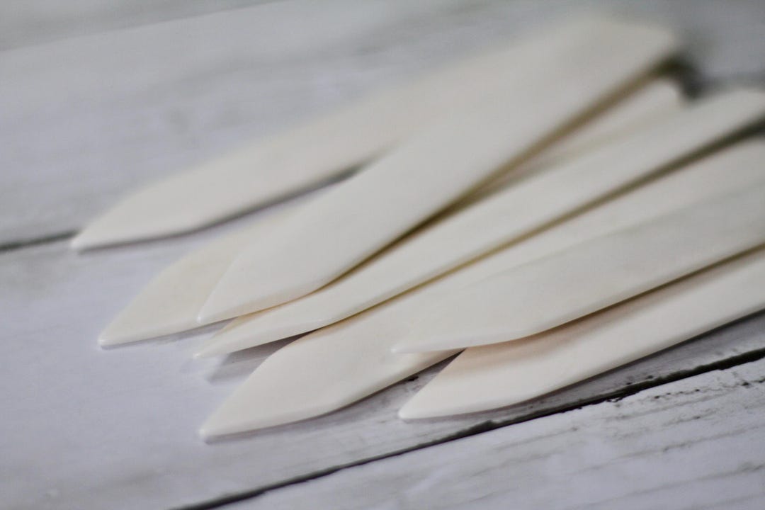 6” Real Genuine Bone Folder | Bookbinding, Leather, Paper, Crafts ...