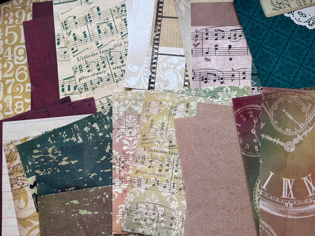 A Set of 24 Assorted Scrapbook Paper | the Sound of Music | Journal ...