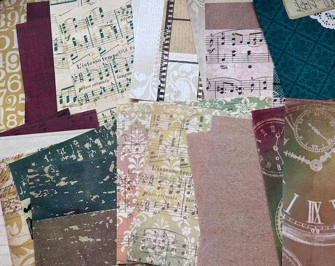 A Set of 24 Assorted Scrapbook Paper | the Sound of Music | Journal ...