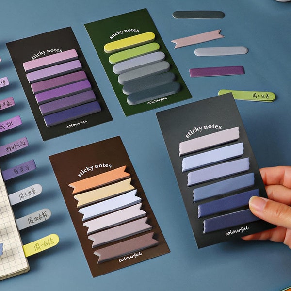Aesthetic Sticky Notes - Etsy