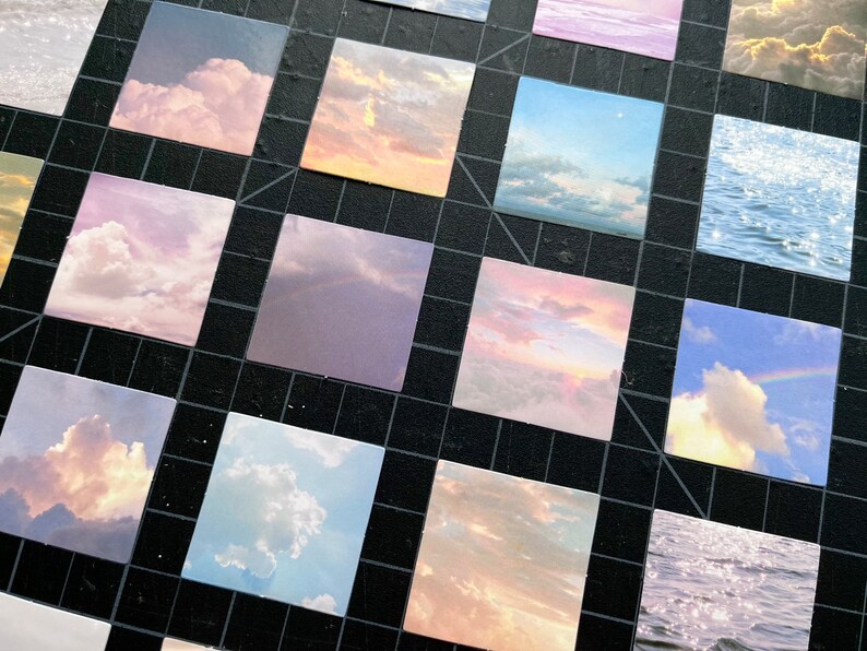 Cloud, Sea, Sky Stickers | Scrapbooking and Journaling Supplies - Etsy