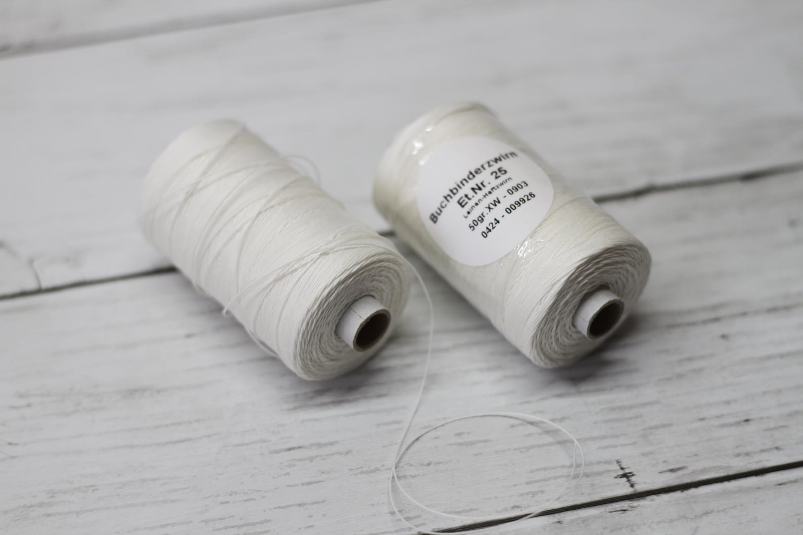 German Linen Sewing Thread - Raw White, 10m, 25m, Spool - Etsy