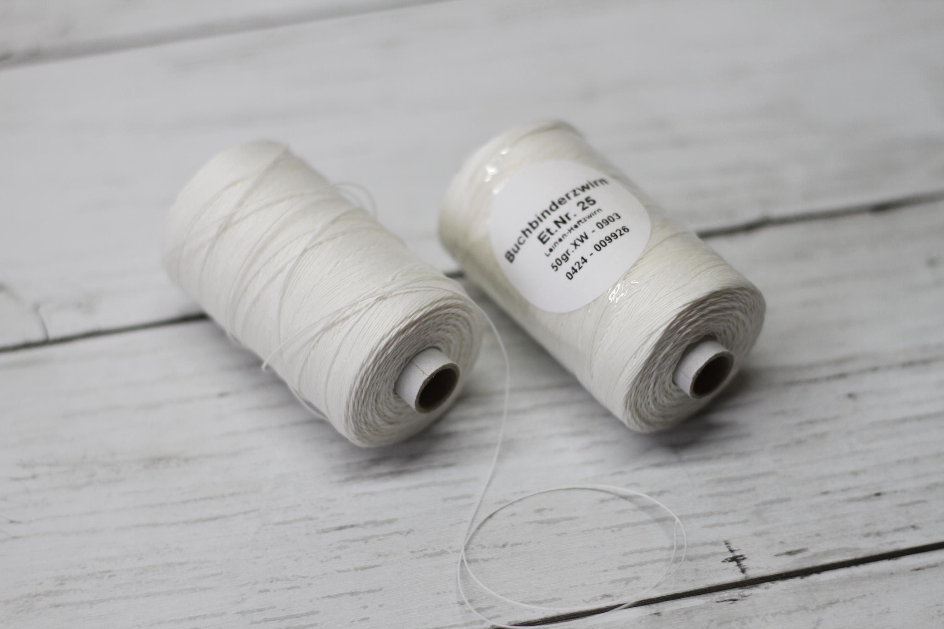 German Linen Sewing Thread - Raw White, 10m, 25m, Spool - Etsy