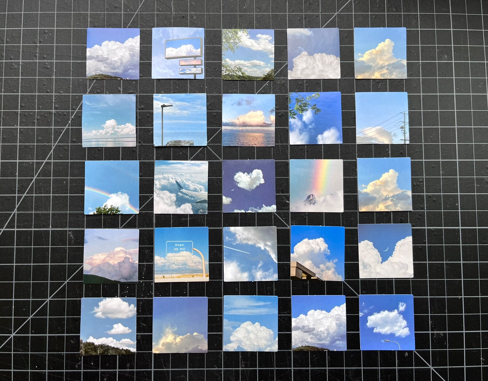 Cloud, Blue Sky Stickers | Scrapbooking and Journaling Supplies - Etsy
