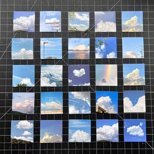 Cloud, Blue Sky Stickers | Scrapbooking and Journaling Supplies - Etsy