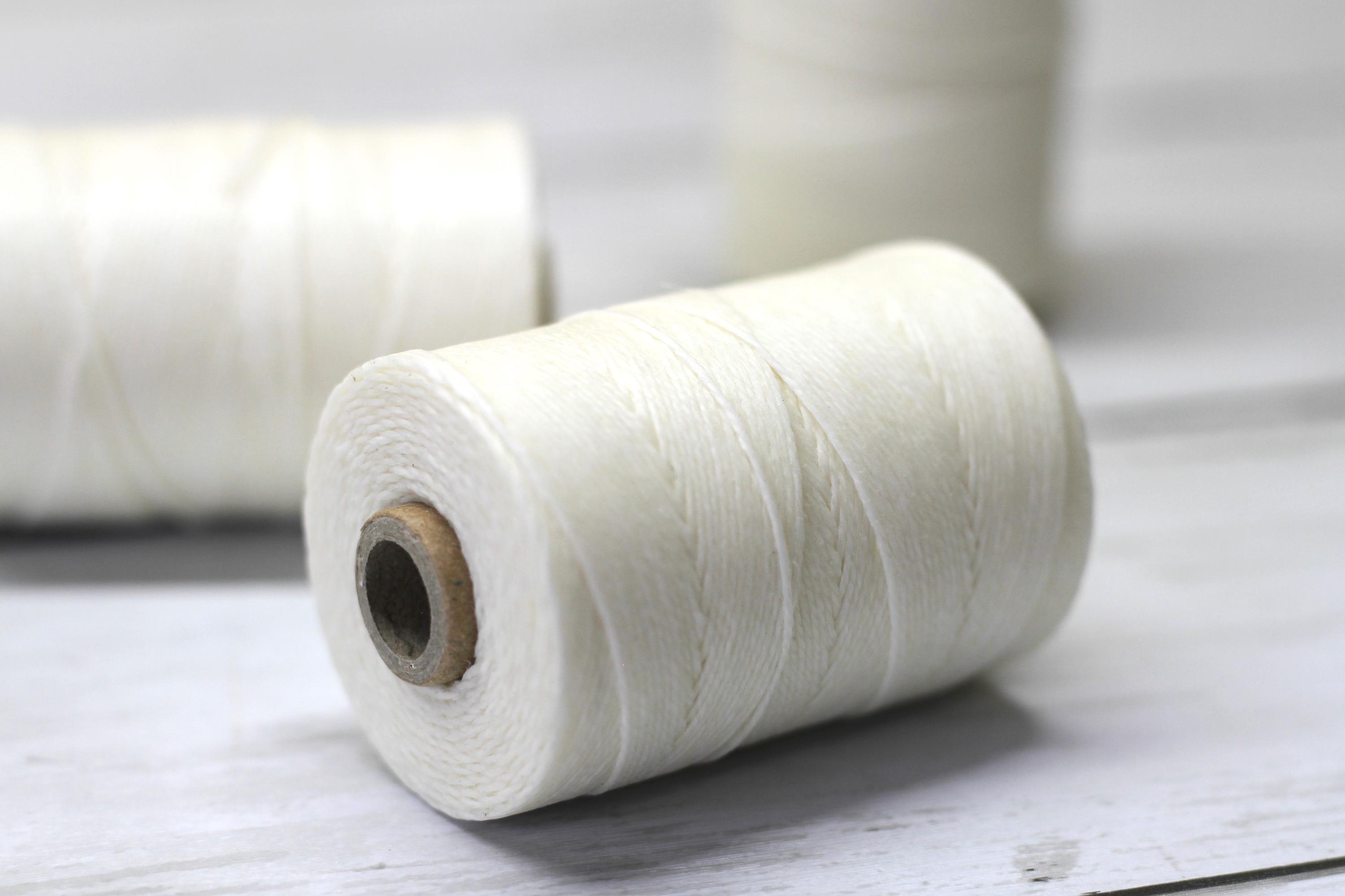 Natural 18/3, Irish Waxed Linen Thread 3 Ply, 10m, Spool - Etsy