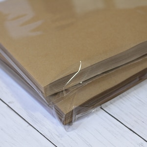 Kraft Paper Sheets for Wrapping Shipping Paper: Letter Size, 50 Lb, - Etsy