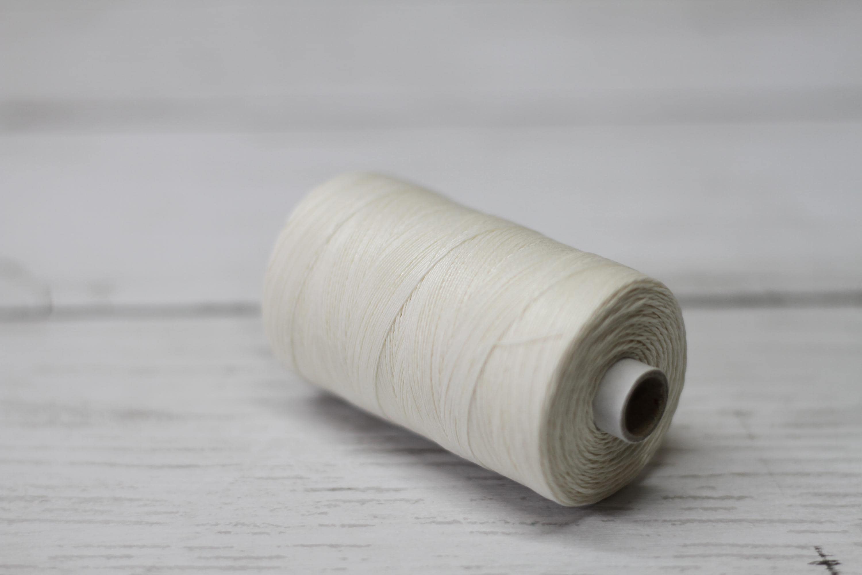 German Linen Sewing Thread - Raw White, 10m, 25m, Spool - Etsy