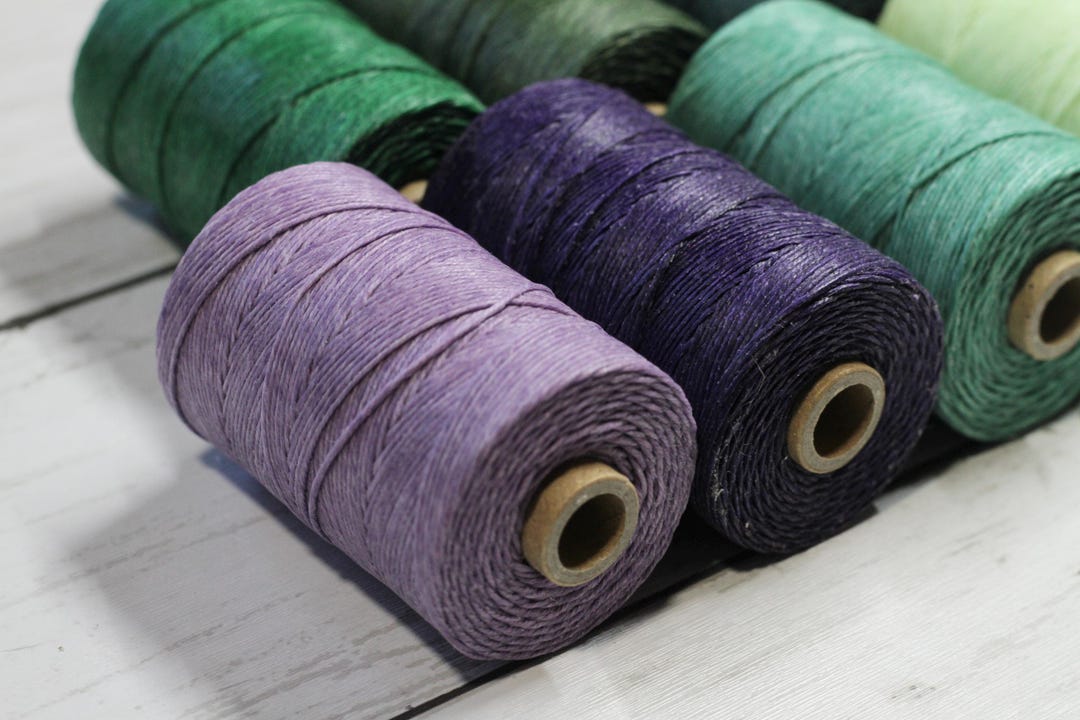 Waxed Linen, Irish Linen Thread 4 Ply, Spool - Etsy
