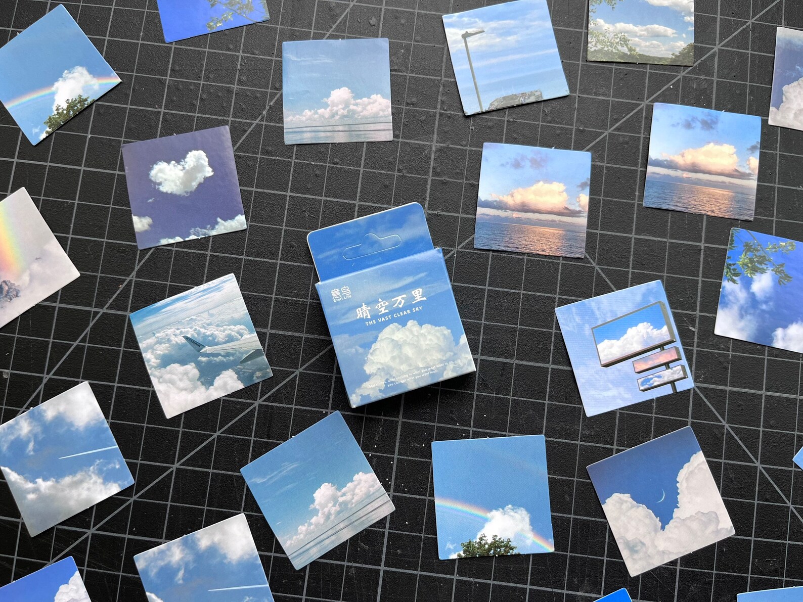 Cloud, Blue Sky Stickers | Scrapbooking and Journaling Supplies - Etsy