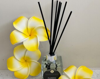 Plumeria Diffuser Floral Reed Diffuser Refill Diffuser Oil Hawaiian ...