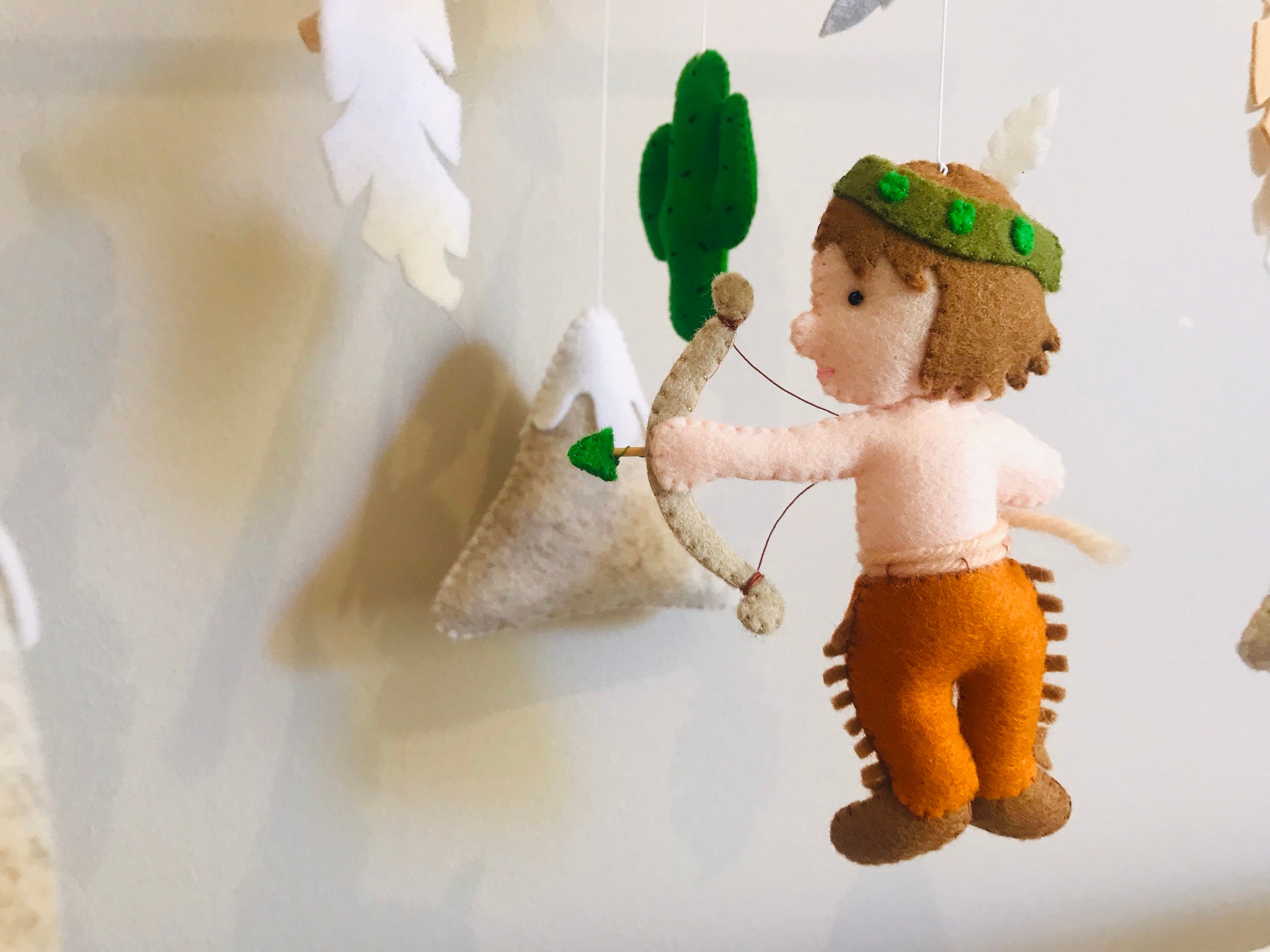 Tribal Baby Mobile , Cot Crib Mobile , Boho Baby Mobile, Nursery Mobile ...