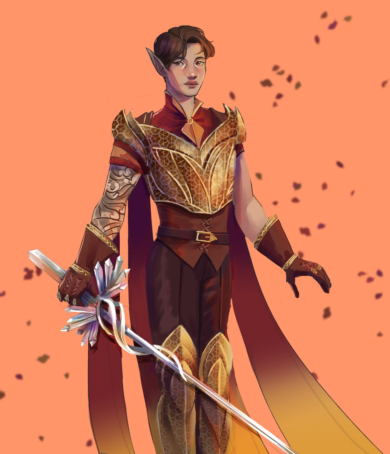 Digital Dnd/oc Character Illustration - Etsy