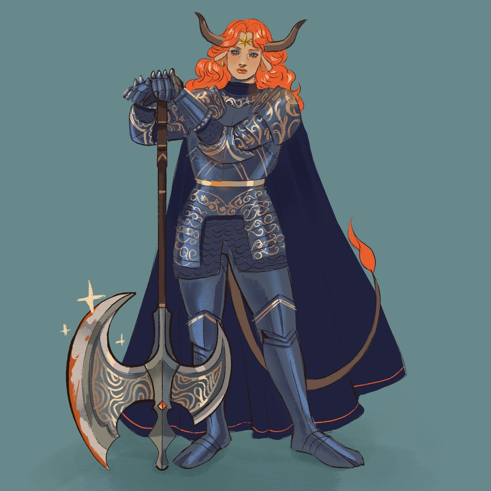 Digital Dnd/oc Character Illustration - Etsy