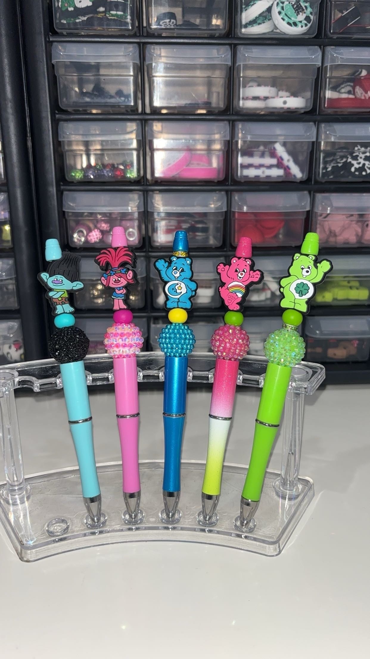 Care Bare, Trolls PENS - Etsy