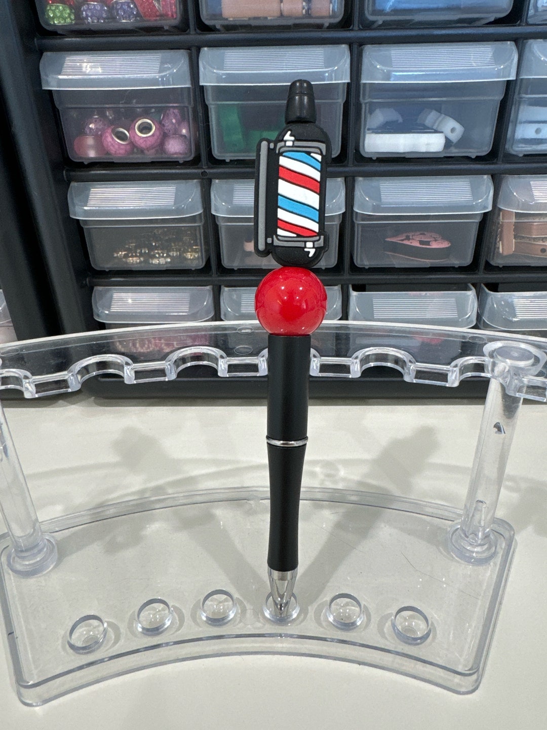 Barber Shop Pen/barber Shop Pole - Etsy