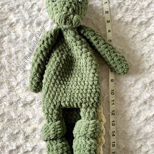 Crochet Crocodile Snuggler, Alligator, Gator, Crochet, Amigurumi, Green ...