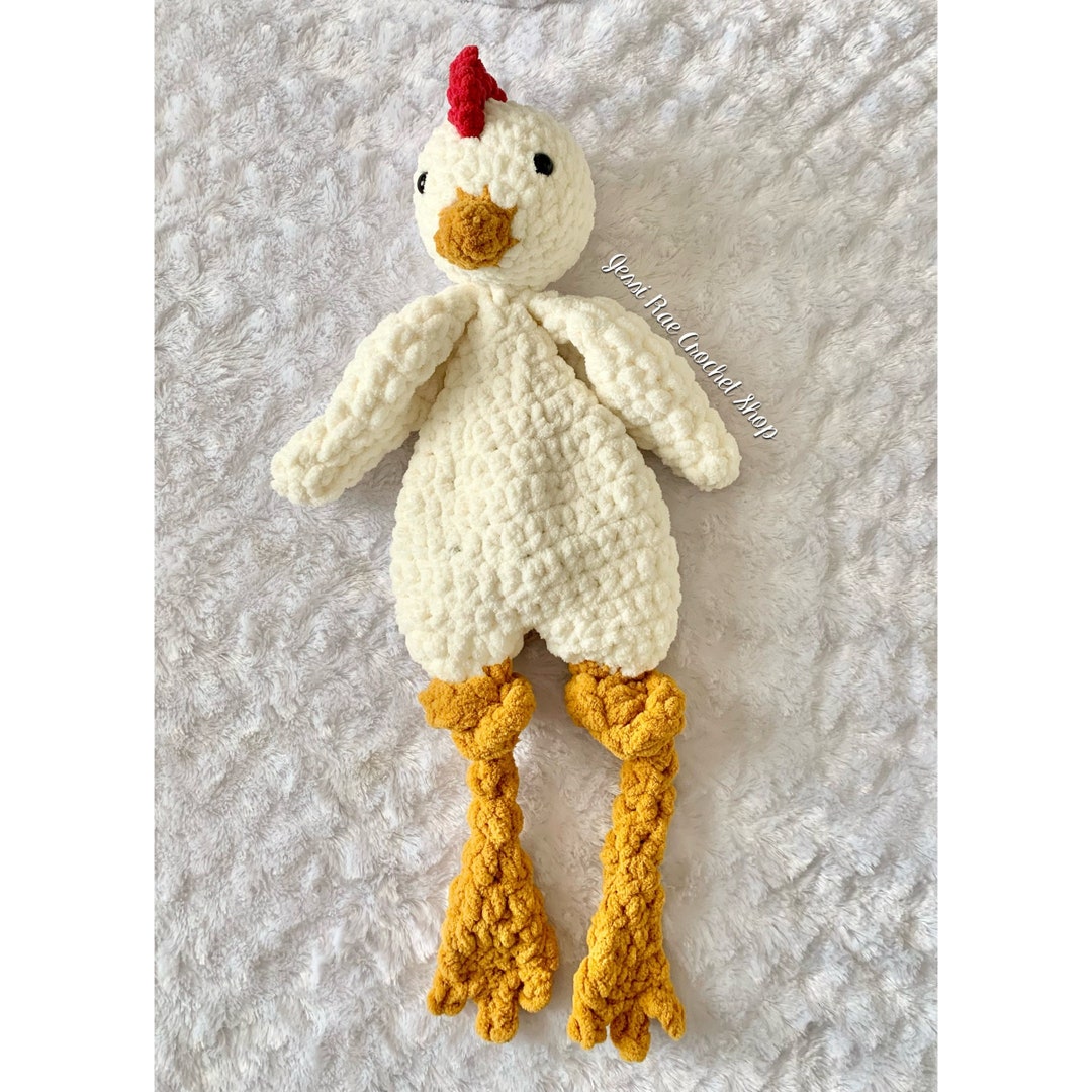 Chicken, Crochet Chicken Lovey, Chickens, Chicken Amigurumi - Etsy