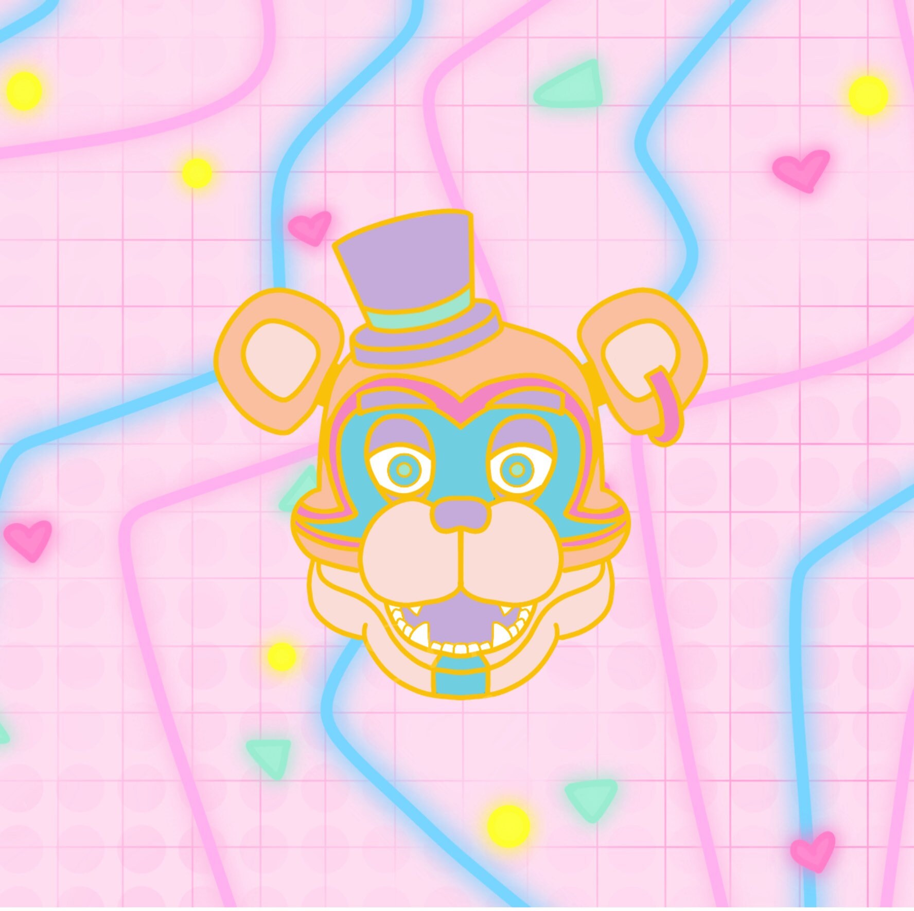 FNAF Enamel Pins // Kawaii Five Nights at Freddys Security | Etsy UK